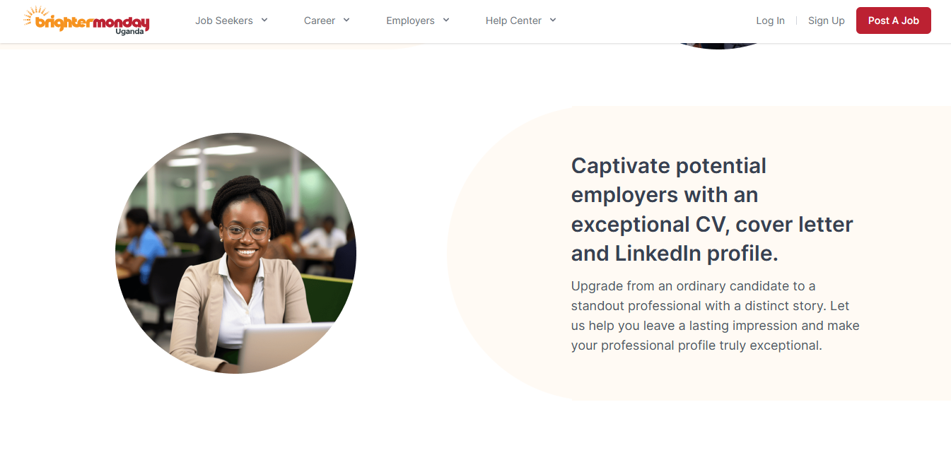 Create a Powerful CV & Cover Letter with BrighterMonday Uganda