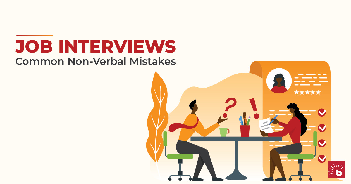 Non-Verbal Interview Mistakes In Job Interviews | BrighterMonday